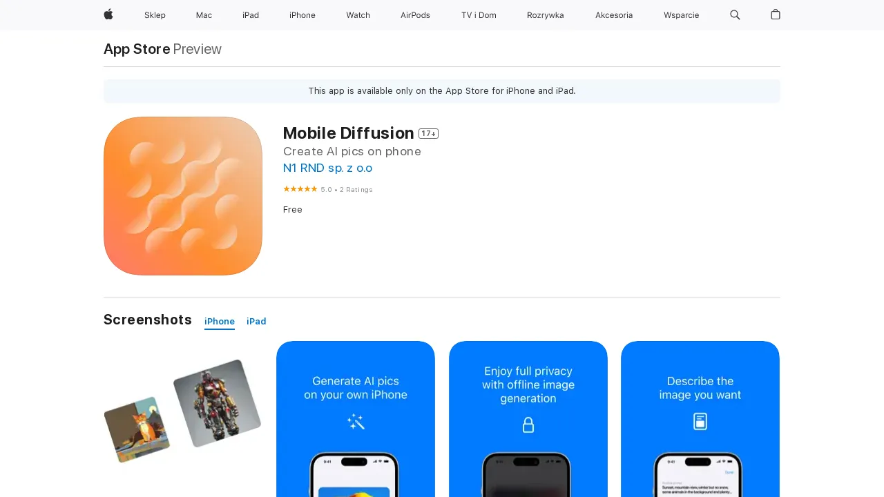 Mobile Diffusion - BestofAI